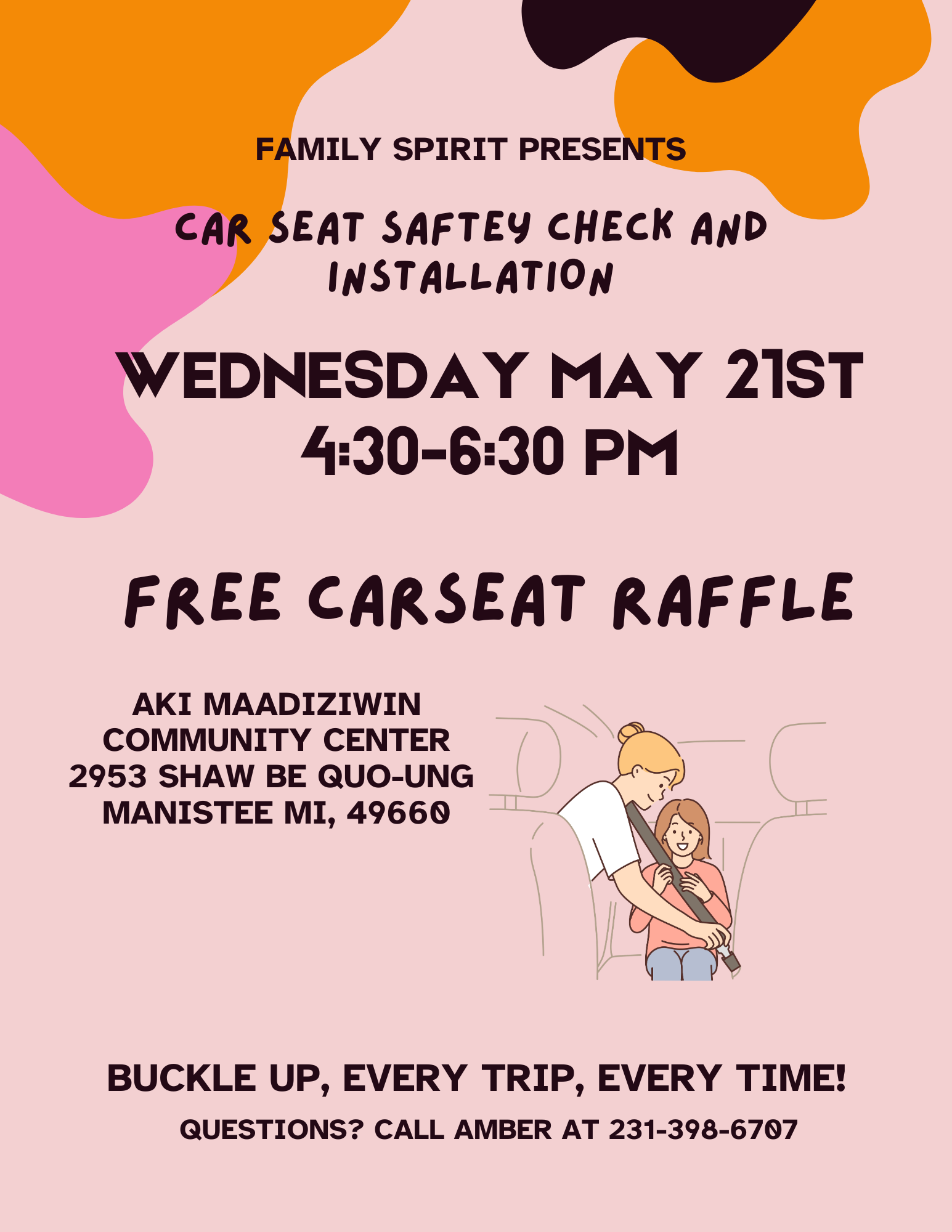 Car Seat Safety Check & Installation | Little River Band of Ottawa Indians